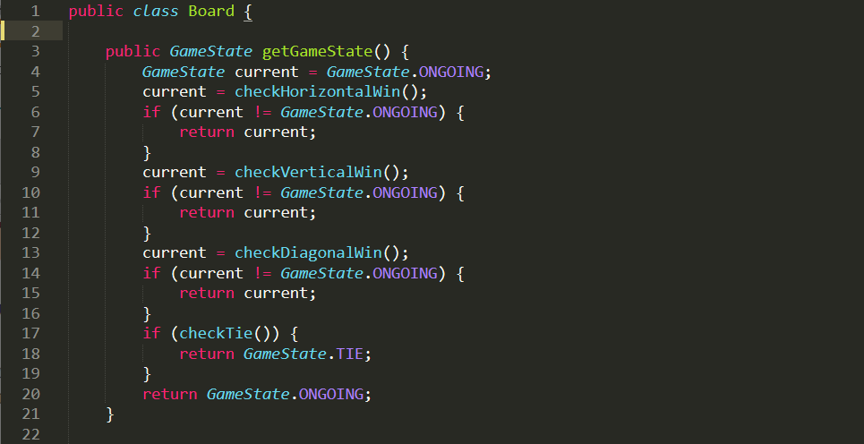 Solved Java programming question. Making a tik tak toc | Chegg.com