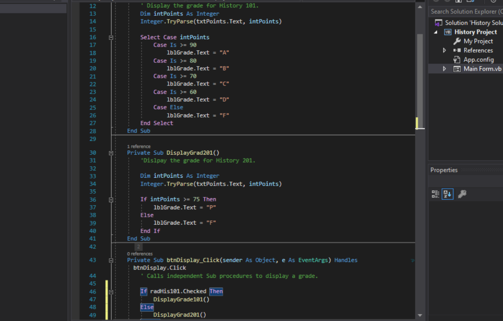 Solved This Program is being written in Visual Basic. Thisis | Chegg.com