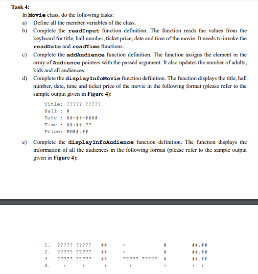 Solved Question 2 Write a complete C++ program based on the | Chegg.com