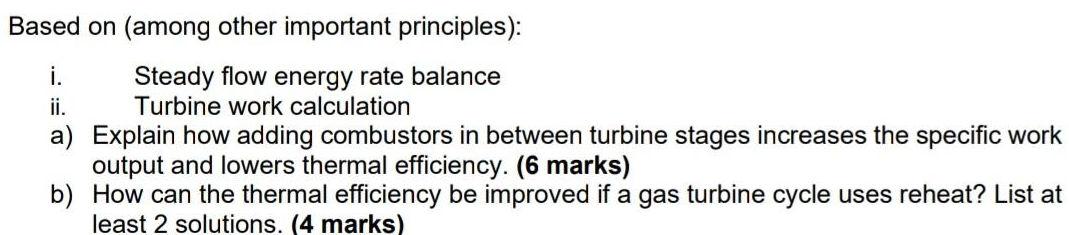 Solved Based on (among other important principles): i. | Chegg.com