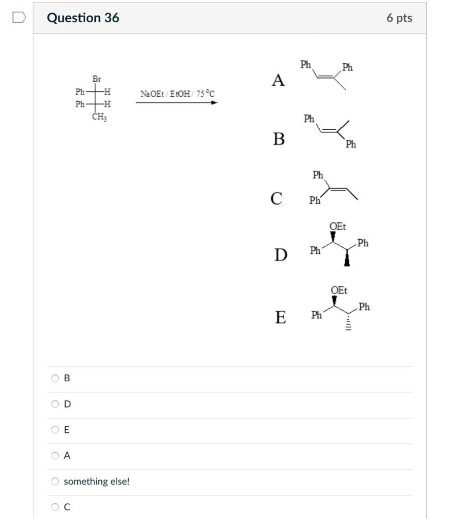 Solved Question 35 6 pts 1-propyne + NaNH2 /NH; followed by | Chegg.com