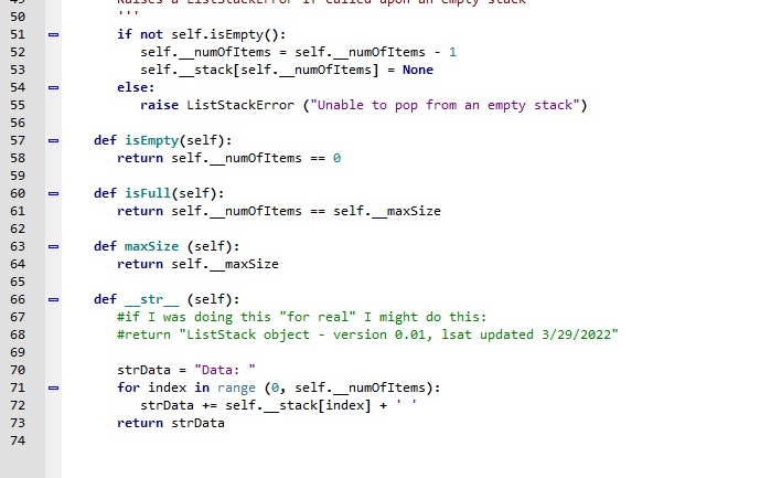 Solved using pythonWrite a stack class named LimitedStack. | Chegg.com
