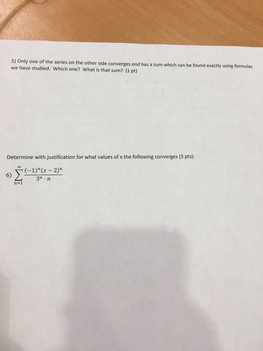 Solved Determine with justification whether each of the | Chegg.com