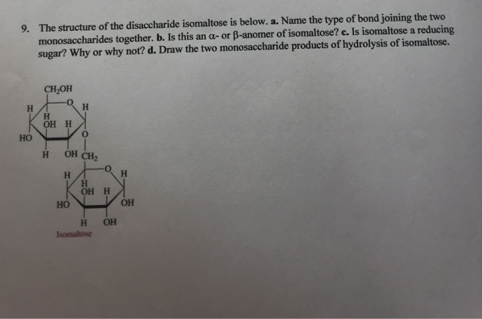 Isomaltose Structure Structural Chemical Formula And Space Filling