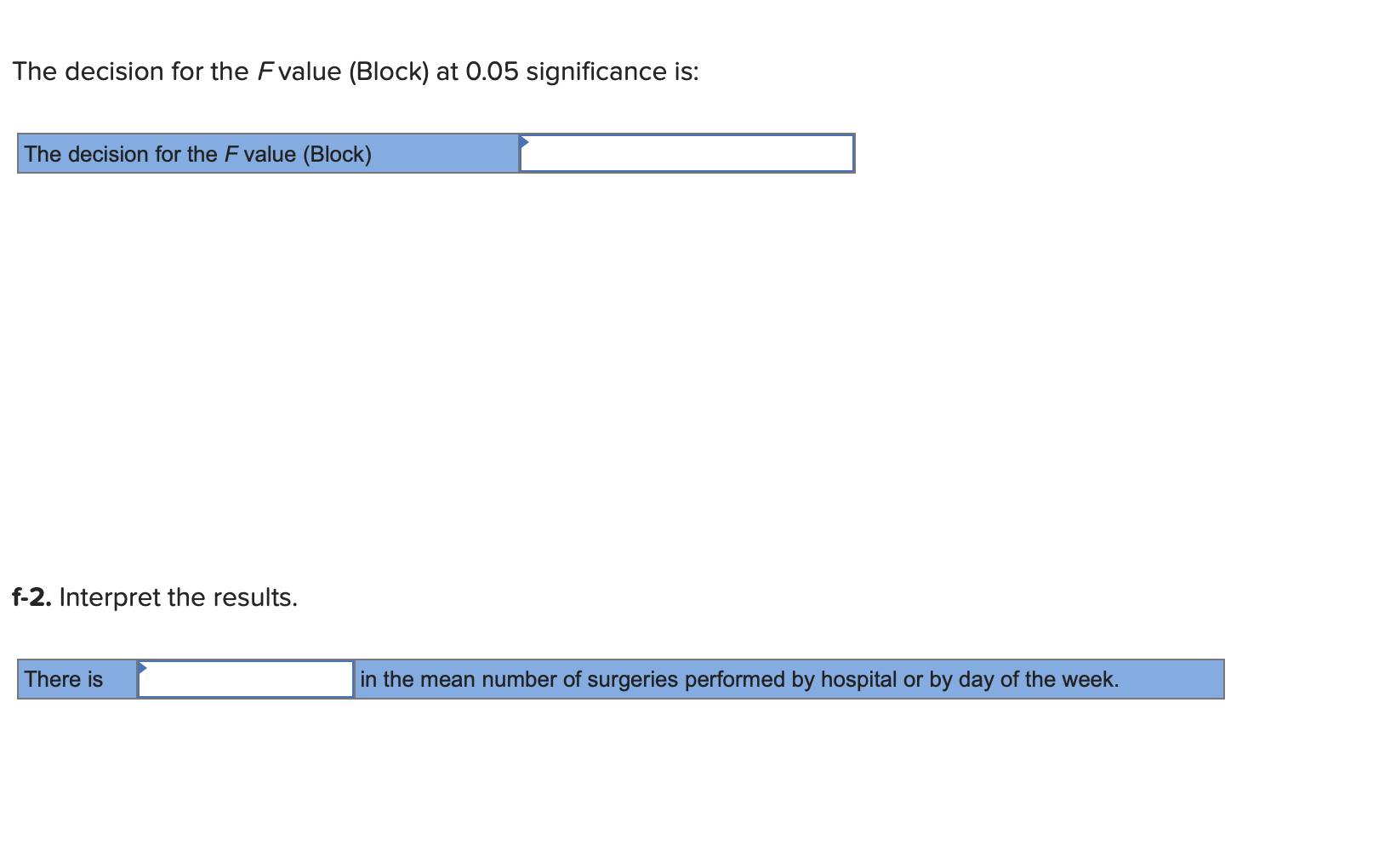 d \& e. Compute SST, SSB, SS total, and SSE and | Chegg.com