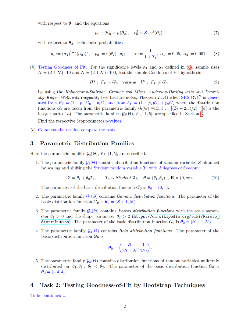 Nonparametric Statistics Computer Lab 1: | Chegg.com