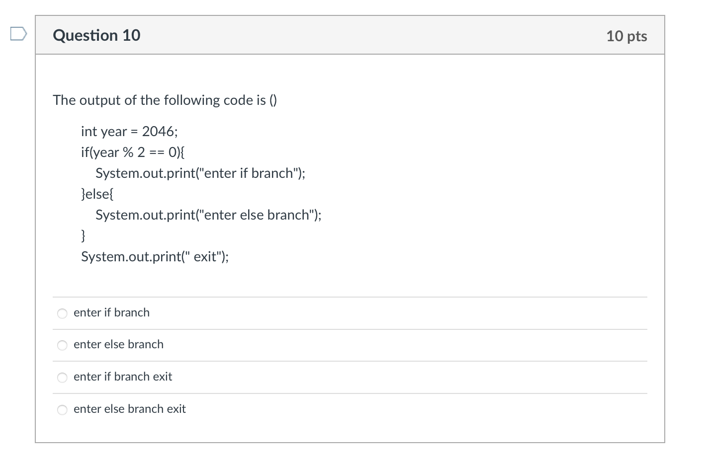 Solved Which of the following javadoc comments is correct () | Chegg.com