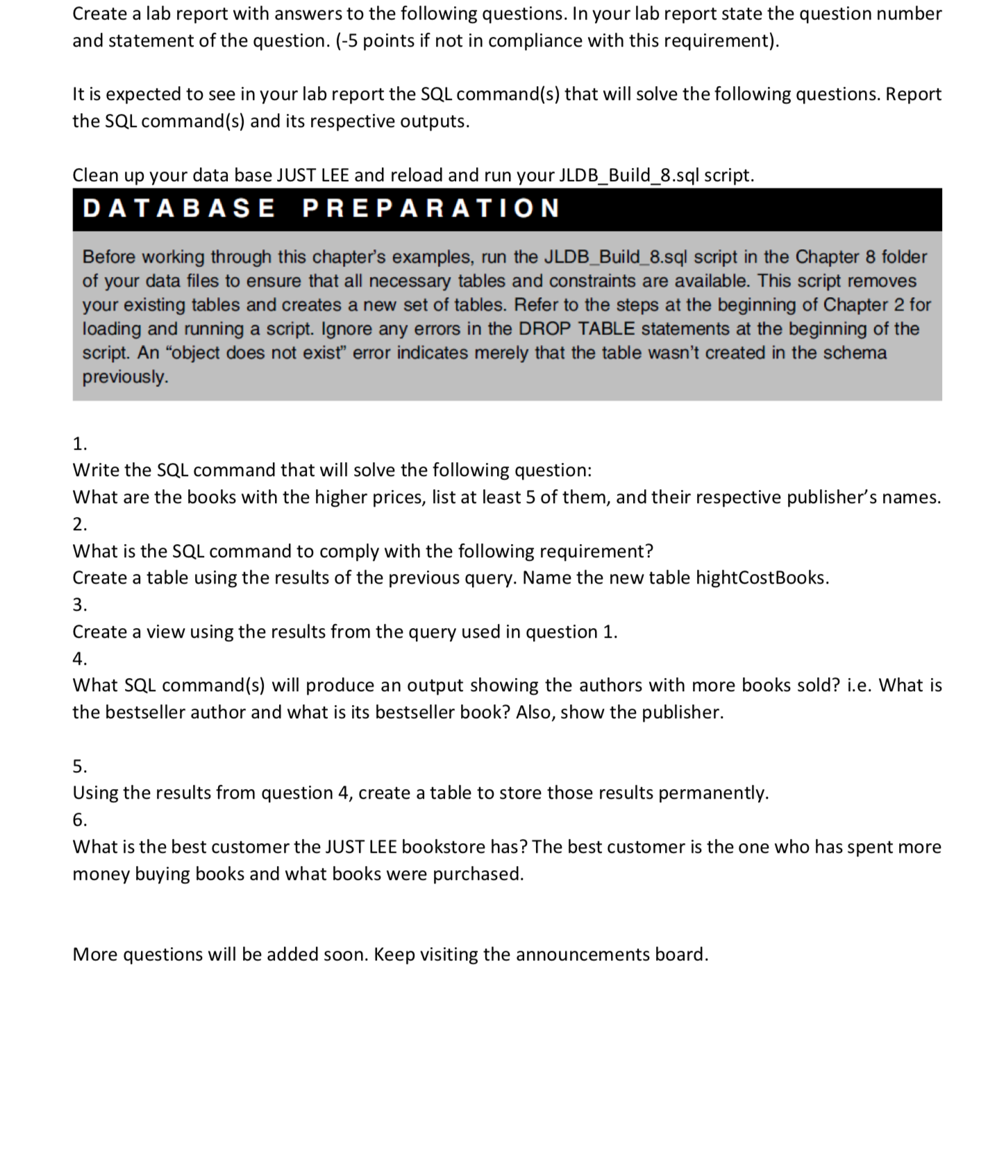 Solved Create a lab report with answers to the following | Chegg.com