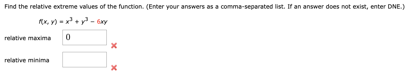 Solved Find the relative extreme values of the function. | Chegg.com