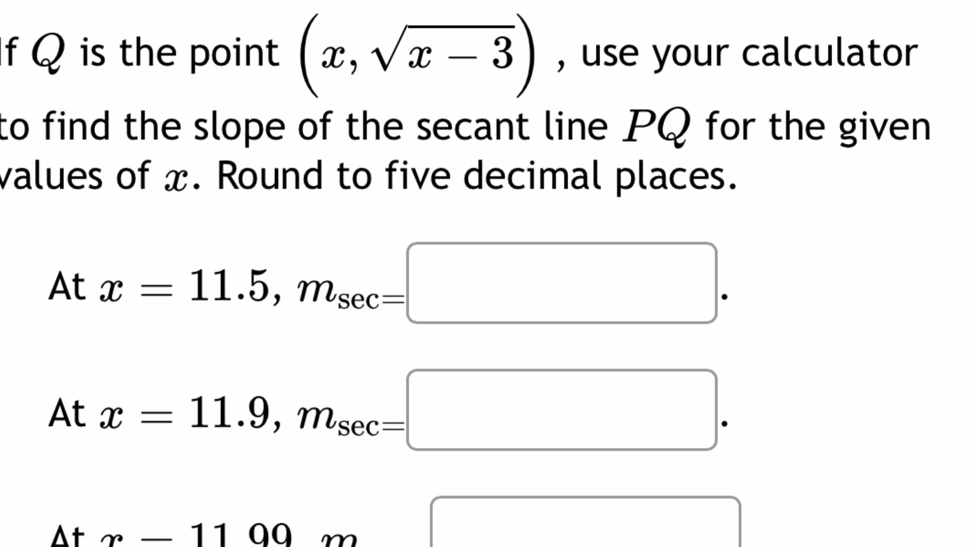 Solved The curve passes through the point .\\nSince is also | Chegg.com