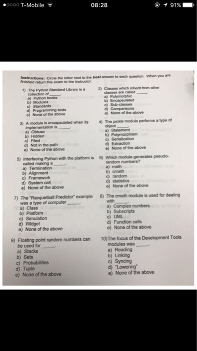 Solved ooo T-Mobile 85% 08:58 21)Regular Expressions are | Chegg.com
