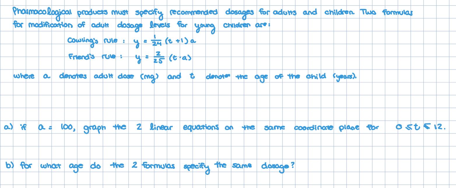 Solved Pharmacological products must specify recommended | Chegg.com