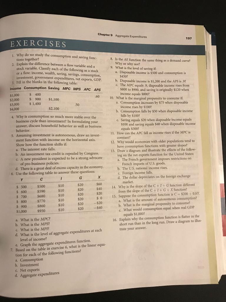 Solved Please answers questions numbers 3 and 6 and 13 , | Chegg.com
