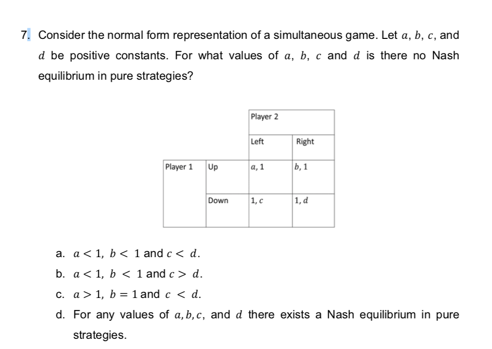Solved 7. Consider the normal form representation of a | Chegg.com