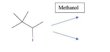 Solved 15. When 2-iodo-3,3-dimethylbutane is dissolved in | Chegg.com