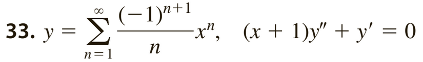 Solved For Problem 33, verify by direct substitution that | Chegg.com