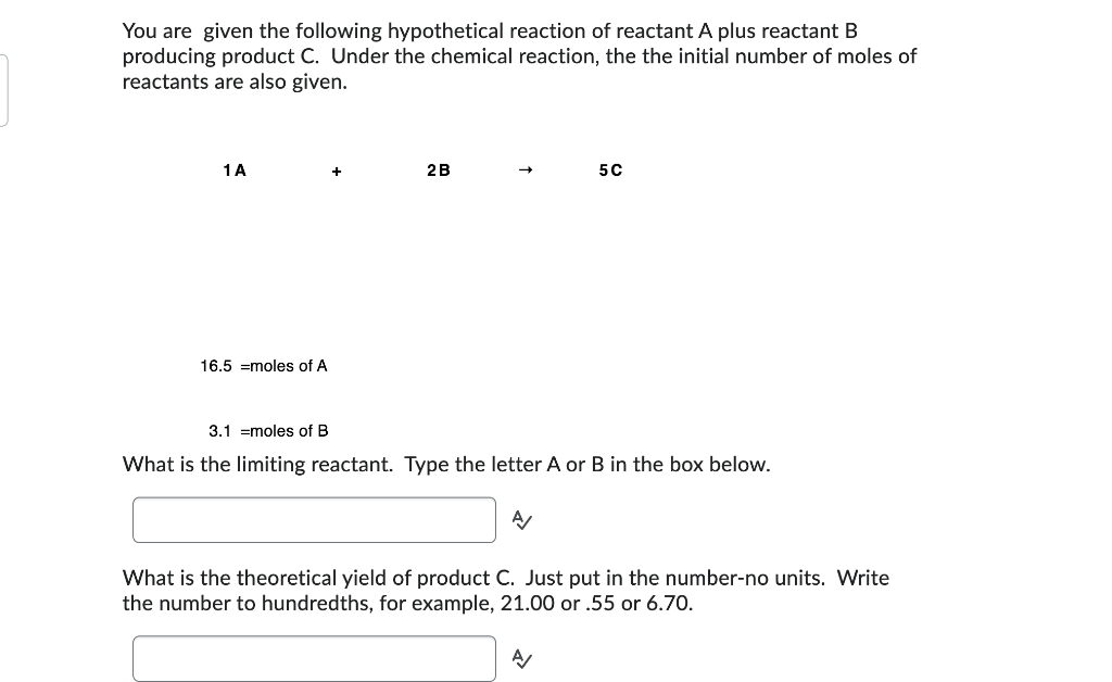 Solved You are given the following hypothetical reaction of | Chegg.com