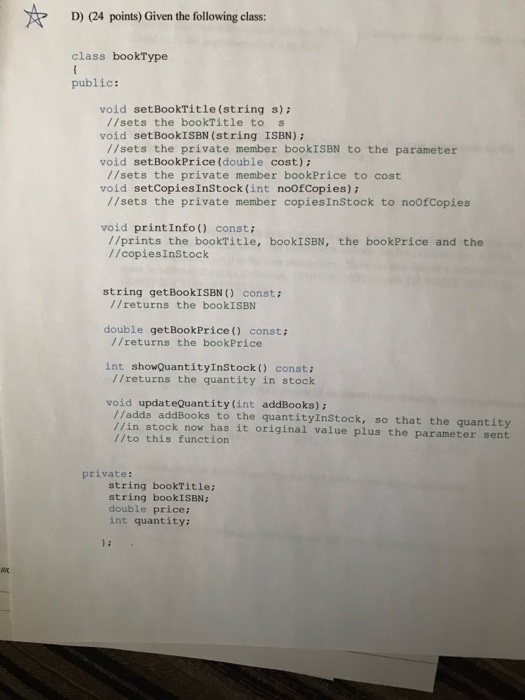 Solved A) (16 points) Given the following struct: struct | Chegg.com