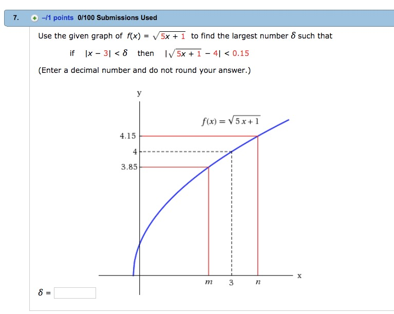 Solved 6. -/1 points 0/100 Submissions Used Use the given | Chegg.com