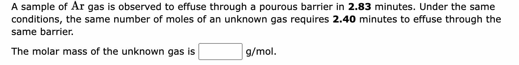 Solved The average molecular speed in a sample of O2 gas at | Chegg.com