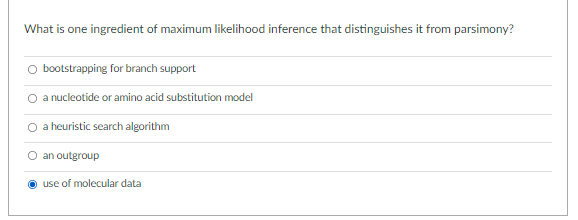 Solved What is one ingredient of maximum likelihood | Chegg.com