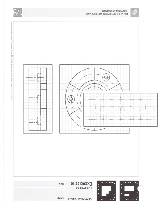 Solved SECTIONAL VIEWS NAME CHAPTER 04 EXERCISE 10 DATE FT | Chegg.com