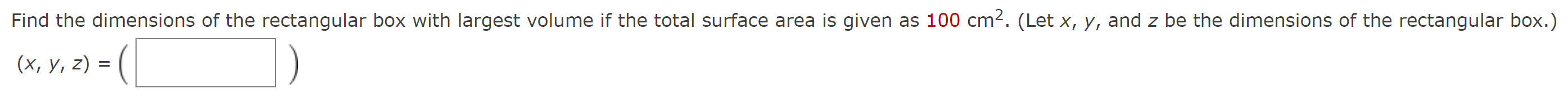Solved This is a practice question from my Multivariable | Chegg.com