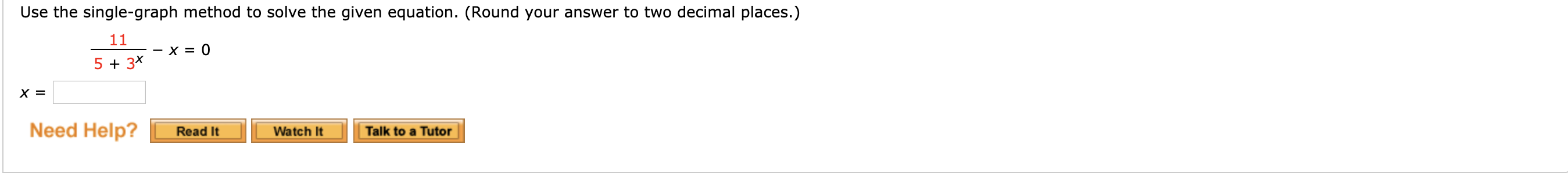 Solved Use the single-graph method to solve the given | Chegg.com