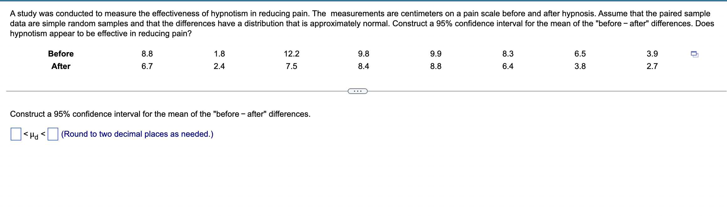 Solved A study was conducted to measure the effectiveness of | Chegg.com