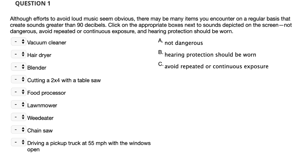 Solved QUESTION 1 Although efforts to avoid loud music seem | Chegg.com