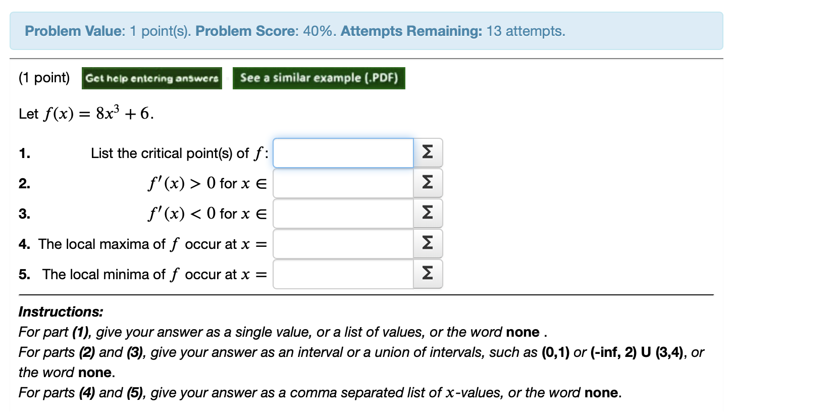 Solved Problem Value 1 Points Problem Score 40 8102