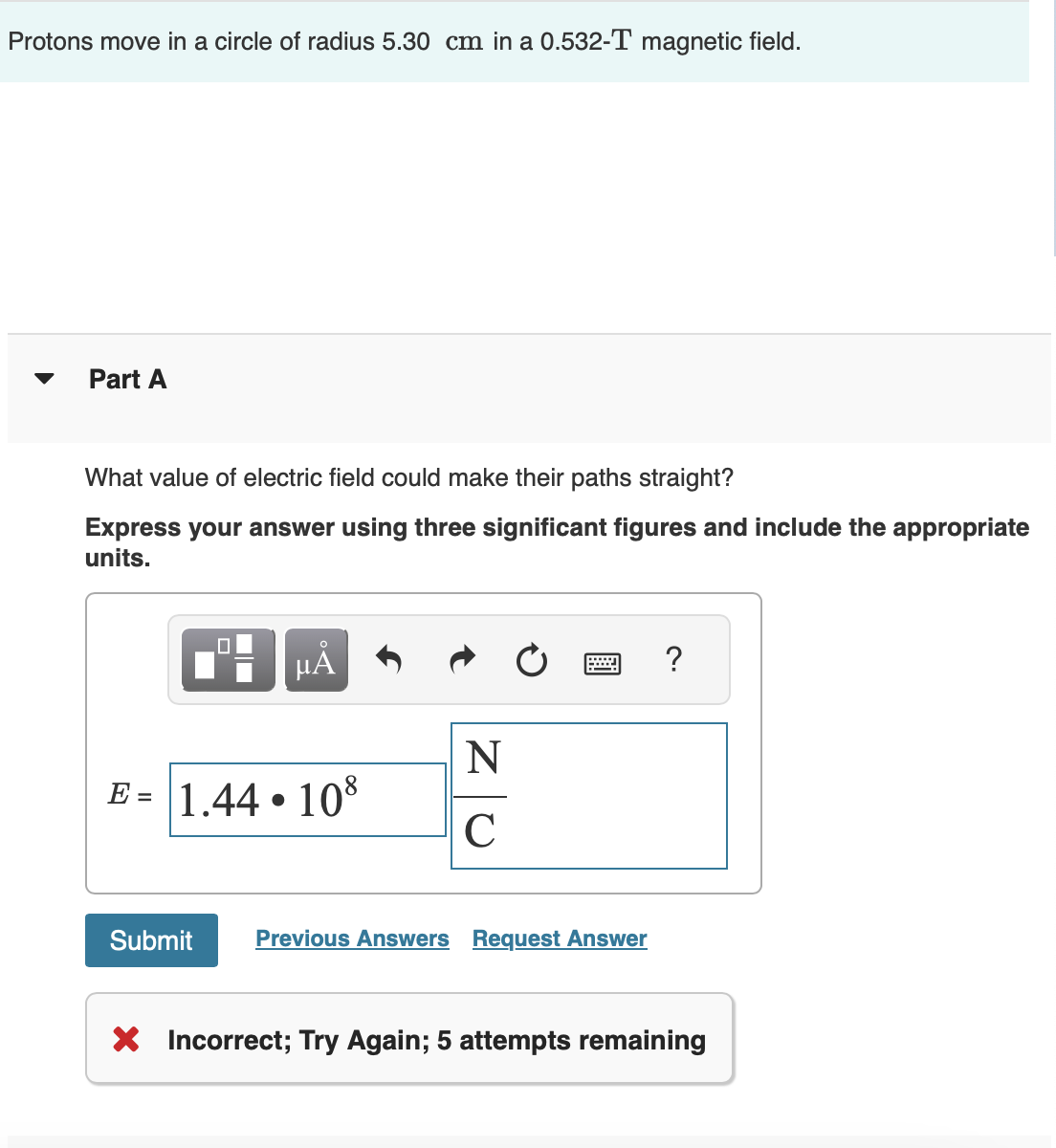 Solved Protons move in a circle of radius 5.30cm ﻿in a | Chegg.com