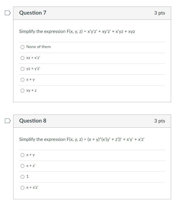 Solved Simplify the expression | Chegg.com
