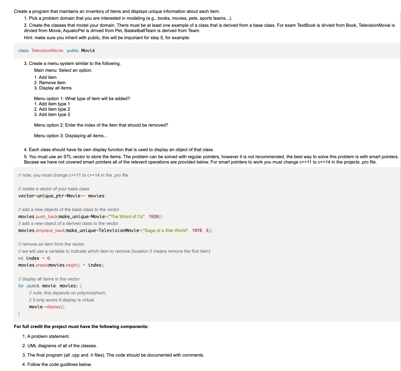 Solved CODE IS IN C++:please do the base class as CARS in | Chegg.com
