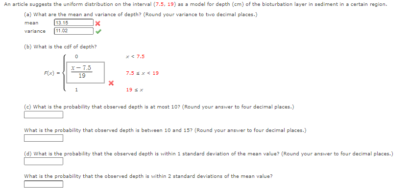 Solved An article suggests the uniform distribution on the | Chegg.com