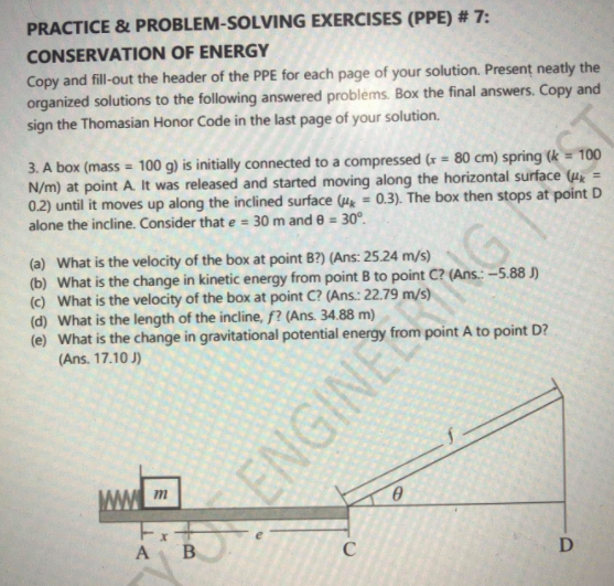 Solved PRACTICE & PROBLEM-SOLVING EXERCISES (PPE) # 7: | Chegg.com
