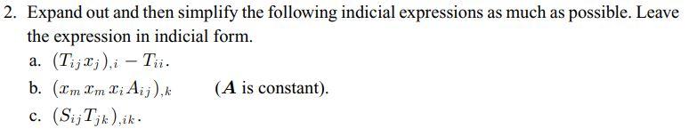 Solved 2. Expand out and then simplify the following | Chegg.com