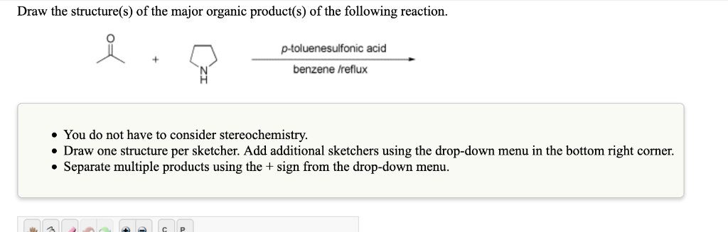 Draw the structure(s) of the major organic product(s) | Chegg.com
