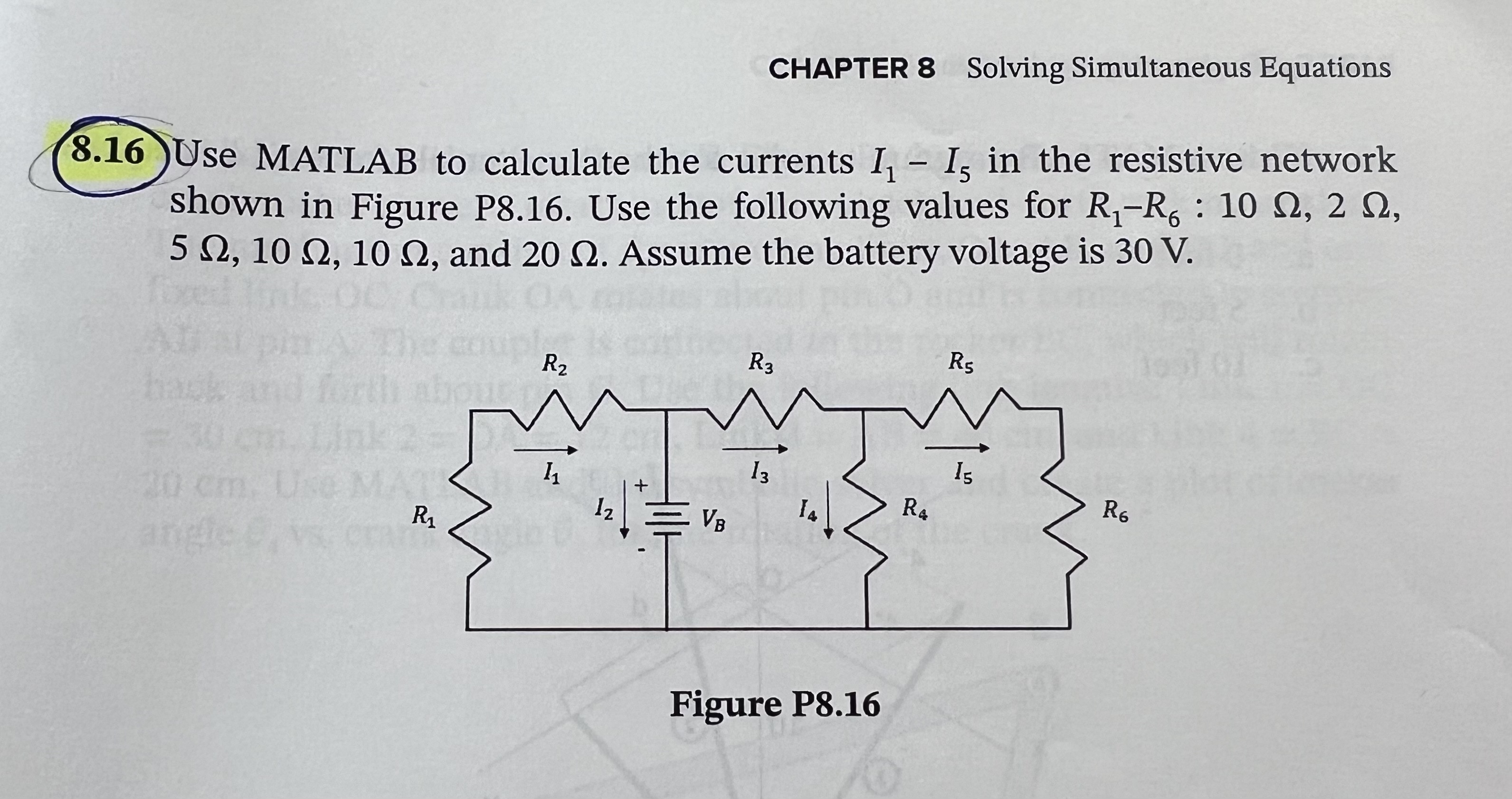 Solved Use nodal analysis to find the currents I1-I5. | Chegg.com