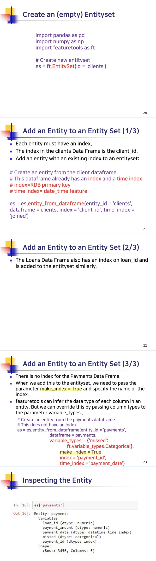 Solved Using The Padas Data Frames Repeat The Featuretools 4738