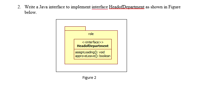 Solved 1. Given the following UML diagram. Translate the | Chegg.com