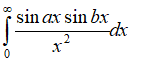 Solved sin ax sin bx ܐܨ | Chegg.com