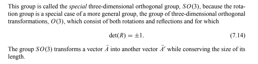 Solved It is easy to show that the matrices of orthogonal | Chegg.com