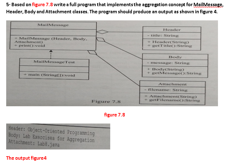 Solved 5- Based on figure 7.8 write a full program that | Chegg.com
