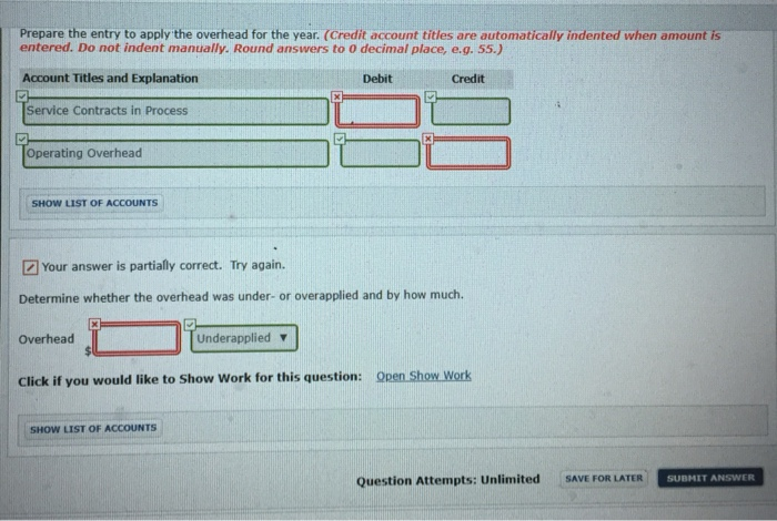 Solved Exercise 15-13 Tombert Decorating uses a job order | Chegg.com