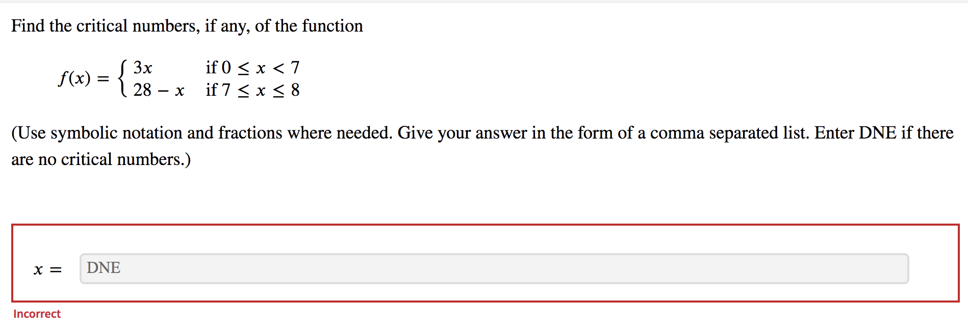 Solved Find the critical numbers, if any, of the function | Chegg.com