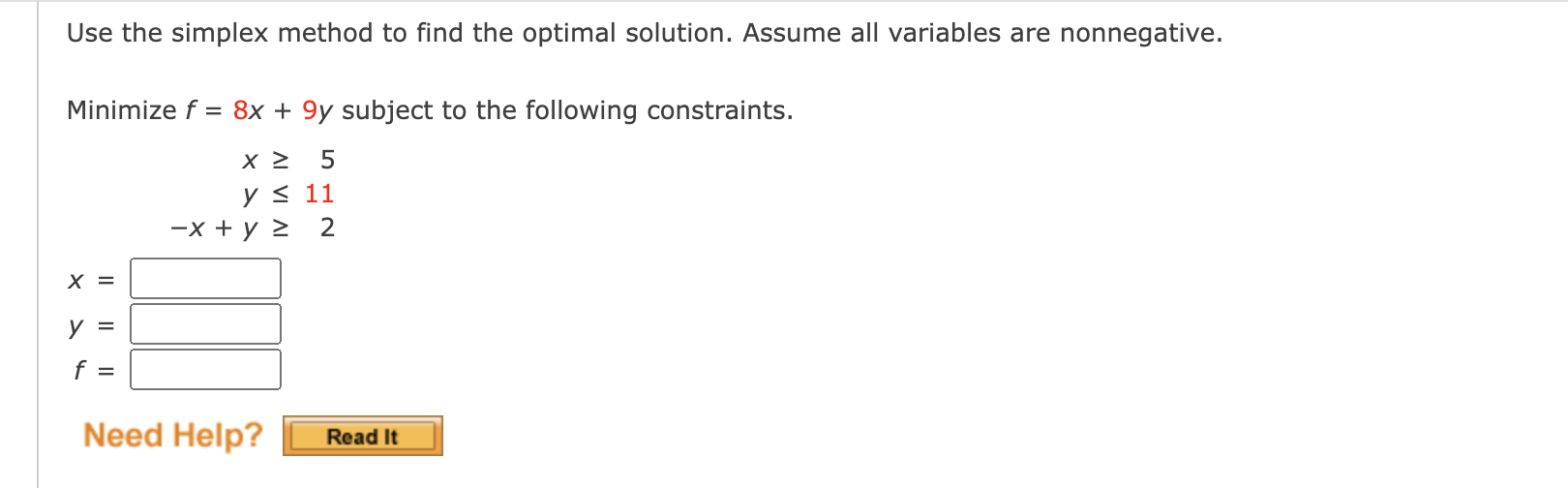 Use the simplex method to find the optimal solution. | Chegg.com
