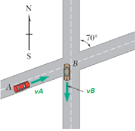Solved Problem 11.119 - Relative motion of particles with | Chegg.com