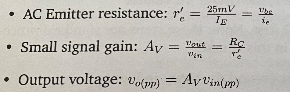 Solved Using the formulas provided, determine the AC and DC | Chegg.com