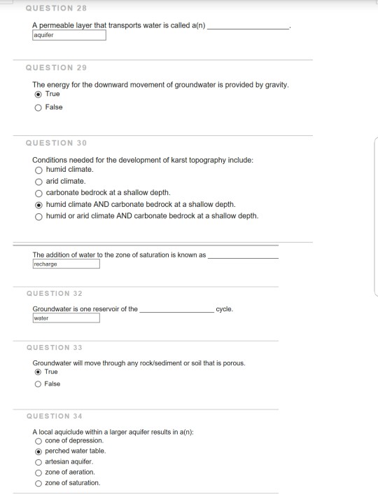 Solved Is there reasonable evidence to conclude that seepage | Chegg.com